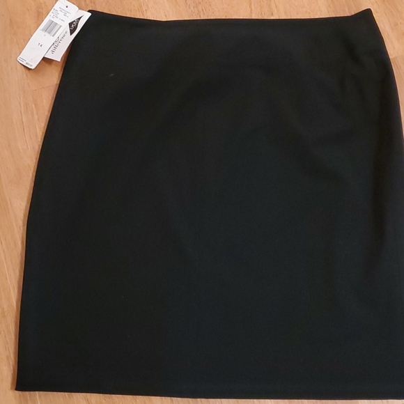 Rena Rowan | Skirts | Nwt Rena Rowan Lined Black Skirt Size 4 | Poshmark